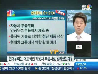 [VIP CLUB 추천주] 현대위아 - SBS Biz