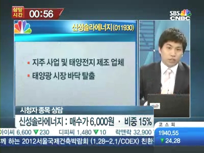 [VIP CLUB 주식상담소] 신성솔라에너지 - SBS Biz