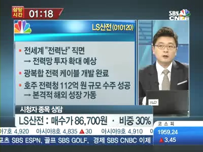 [VIP CLUB 주식상담소] LS산전 - SBS Biz