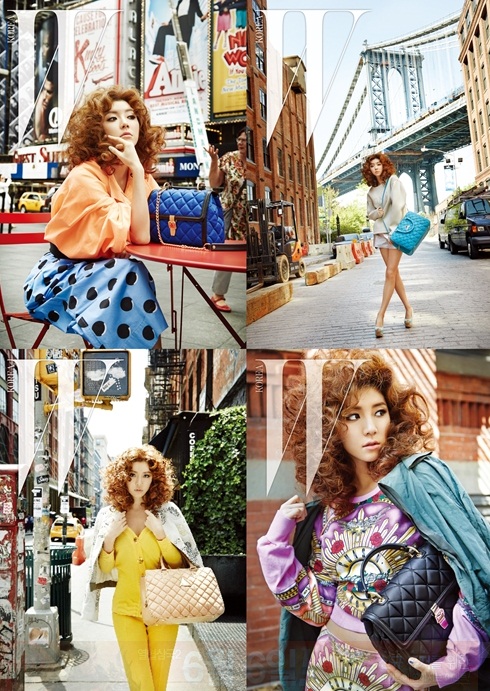 박한별, 뉴욕 장악한 마네킹 몸매 '시선 집중' - SBS Biz