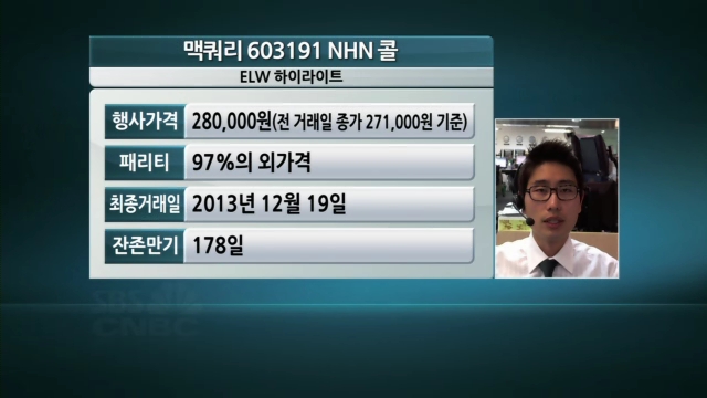 [ELW NOW] NHN-대우인터내셔널 '콜' - SBS Biz