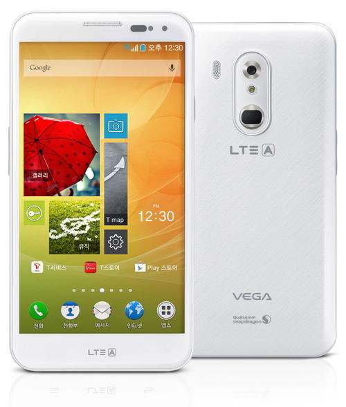 '베가 LTE-A', 달라진 후면 터치…지문인식 기능 탑재 - SBS Biz