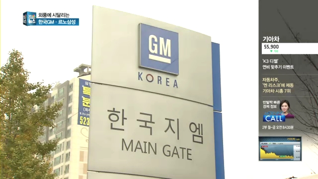본사 눈치만..외풍 시달리는 한국GM·르노삼성 - SBS Biz