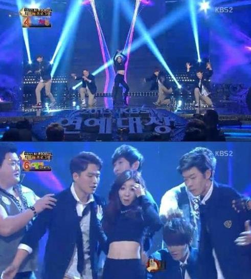 안소미 으르렁, 섹시 웨이브에 KBS 연예대상 '후끈' - SBS Biz