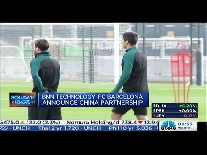 [기업CEO]중국 BNN 테크놀로지, FC 바르셀로나와 파트너십 체결 - SBS Biz