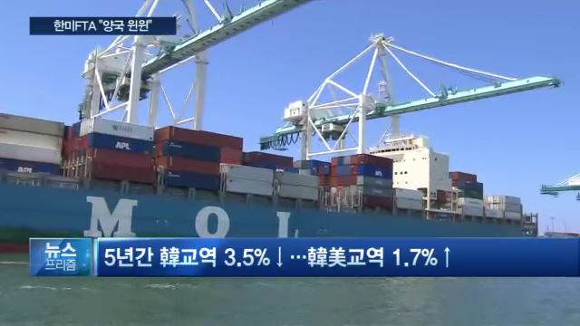 한미FTA 5년…양국 교역 늘며 '윈윈' - SBS Biz