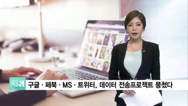 구글·페북·트위터·MS, ‘데이터 전송 프로젝트’ 협력 - SBS Biz