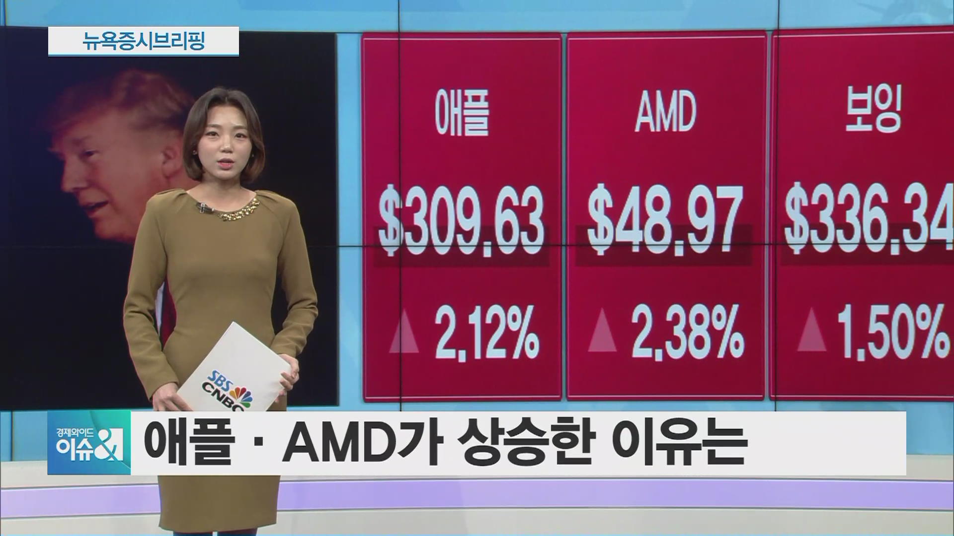 [뉴욕증시] 애플, 장중 52주 신고가…AMD·보잉 주가도 반등 - SBS Biz